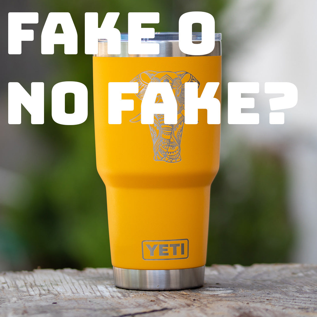 5 ways to identify a fake copy of a YETI Tumbler. How do you know if i ...
